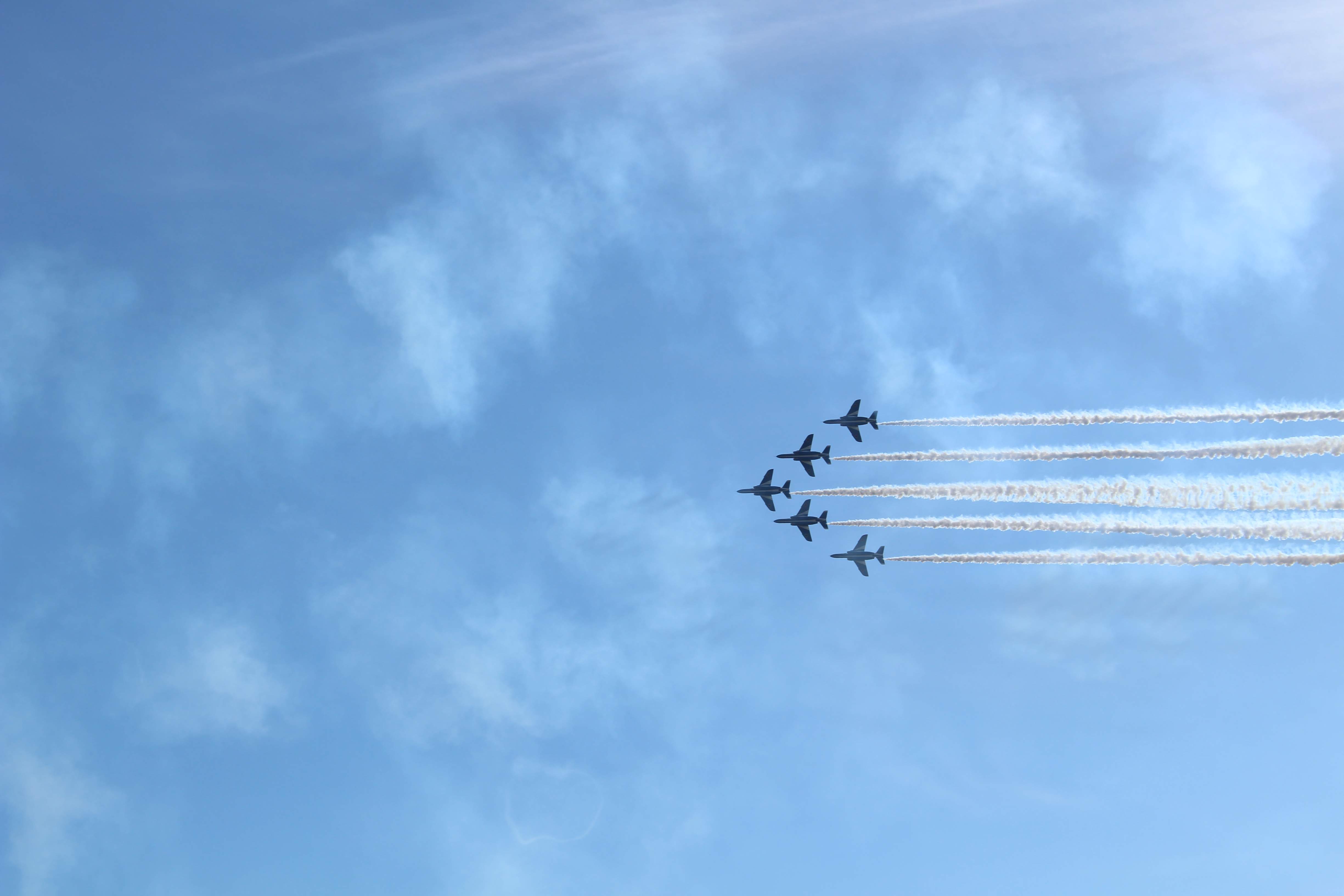 Blue Impulse Aerobatic Flight – Wondertips